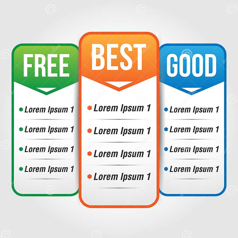 Web Banner Package Template Design Stock Vector - Illustration of ...