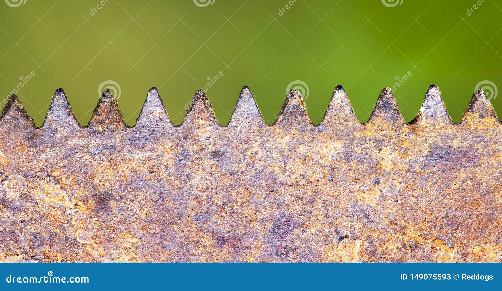 Web Banner of a Rusty Saw Blade Close-up Stock Image - Image of home ...