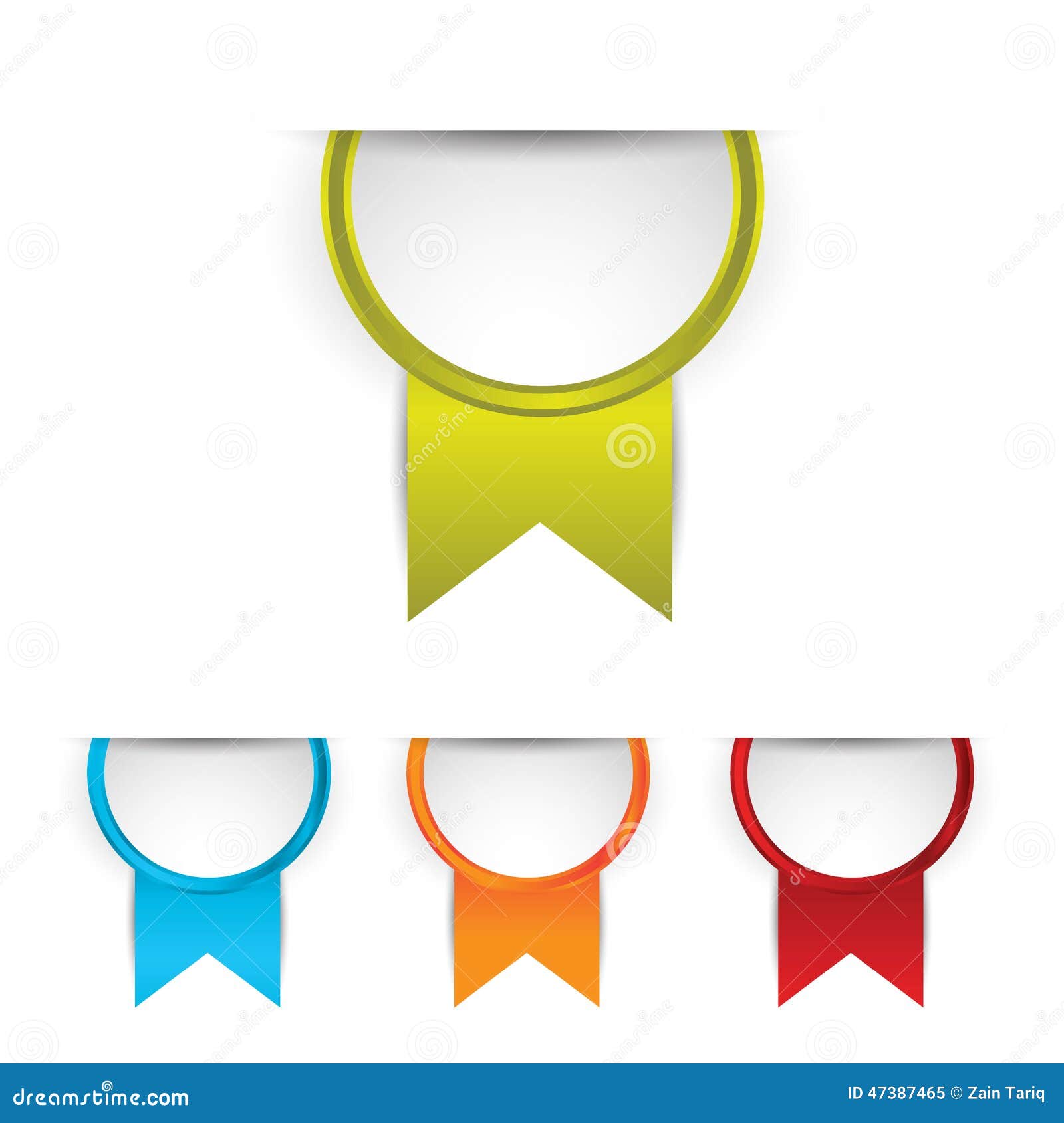 Web banner,tags or labels stock vector. Illustration of information ...