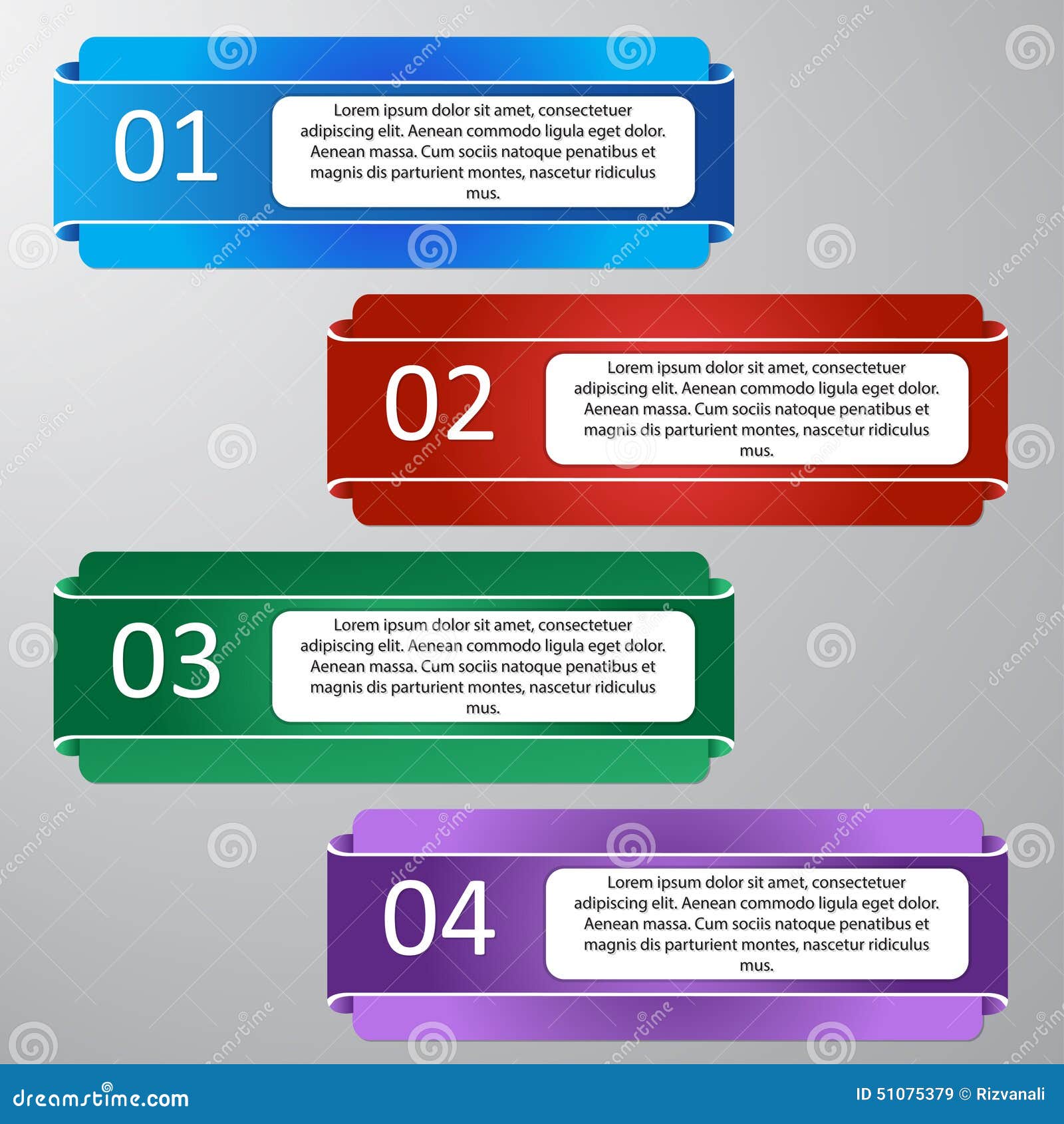 Web Banner Vector Design stock vector. Illustration of modern - 51075379