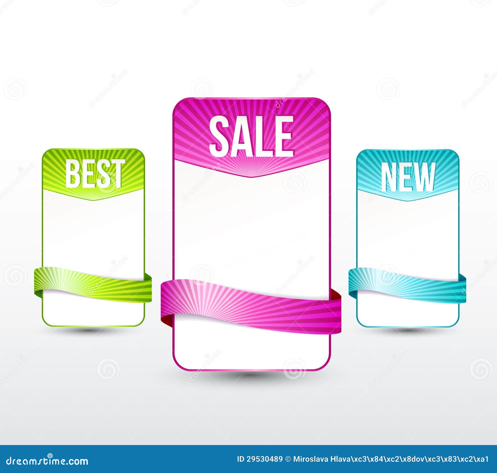 Web banners stock vector. Illustration of element, price - 29530489