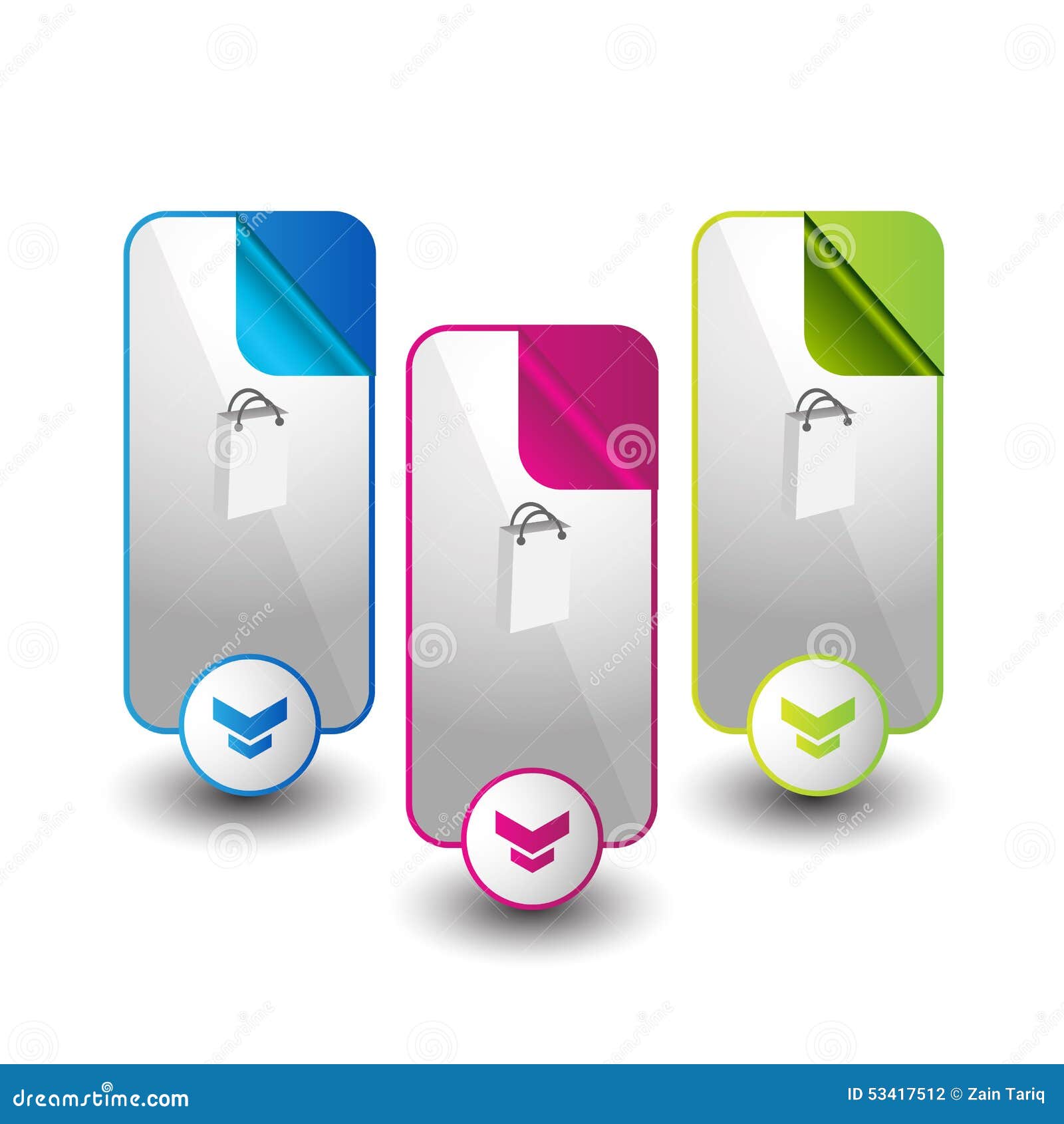 Web Banners,labels,header or Tags for Your Advertisement Stock Vector ...