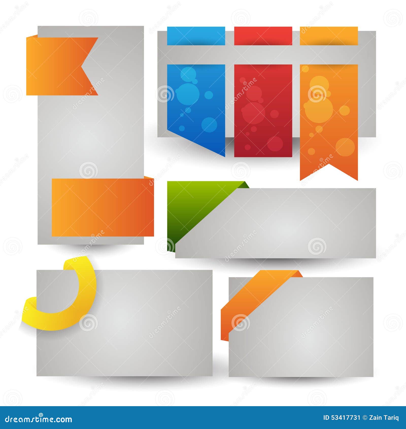 Web Banners,labels,header or Tags for Your Advertisement Stock Vector ...