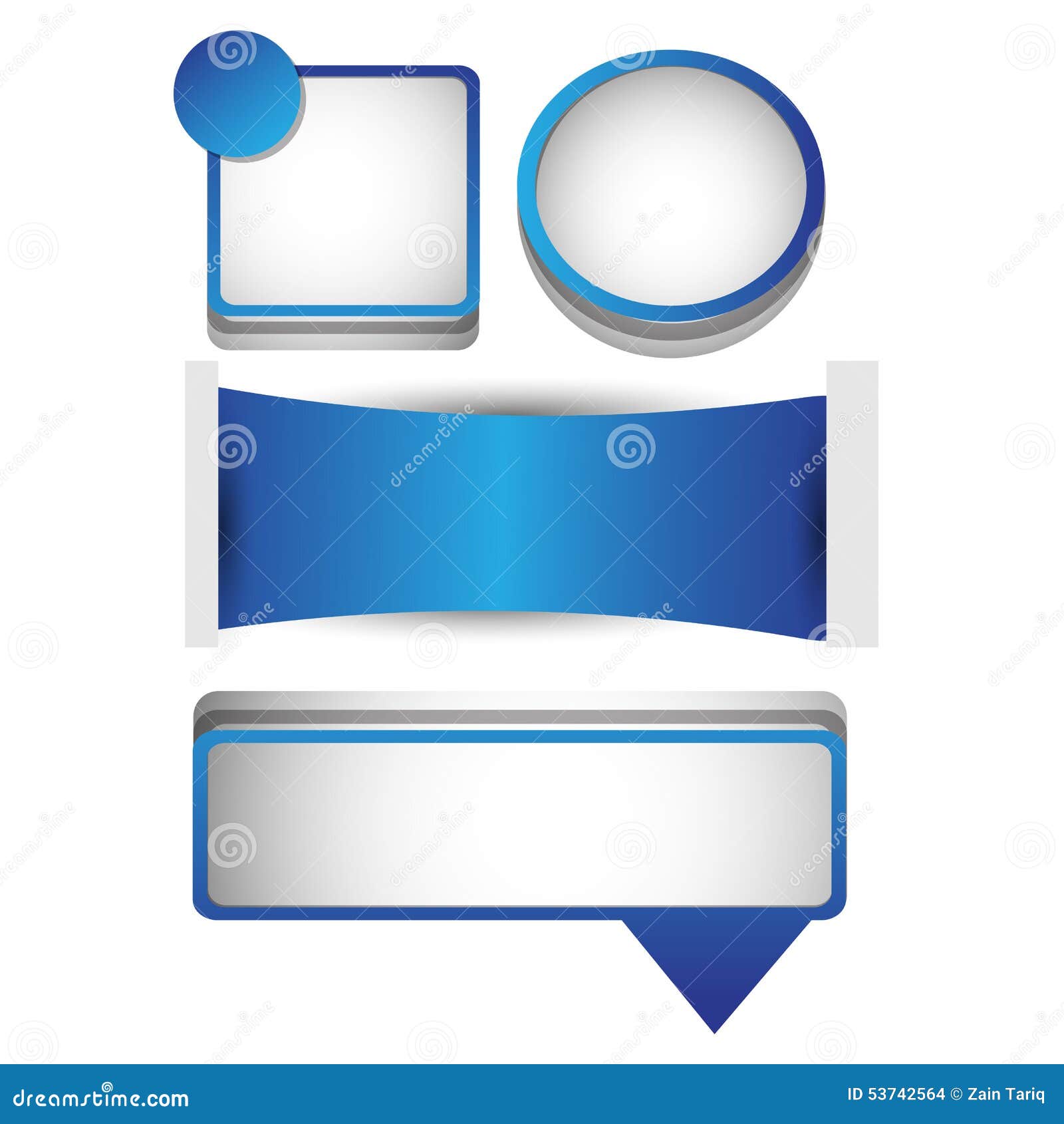 Web Banners,labels,header or Tags for Your Advertisement Stock Vector ...