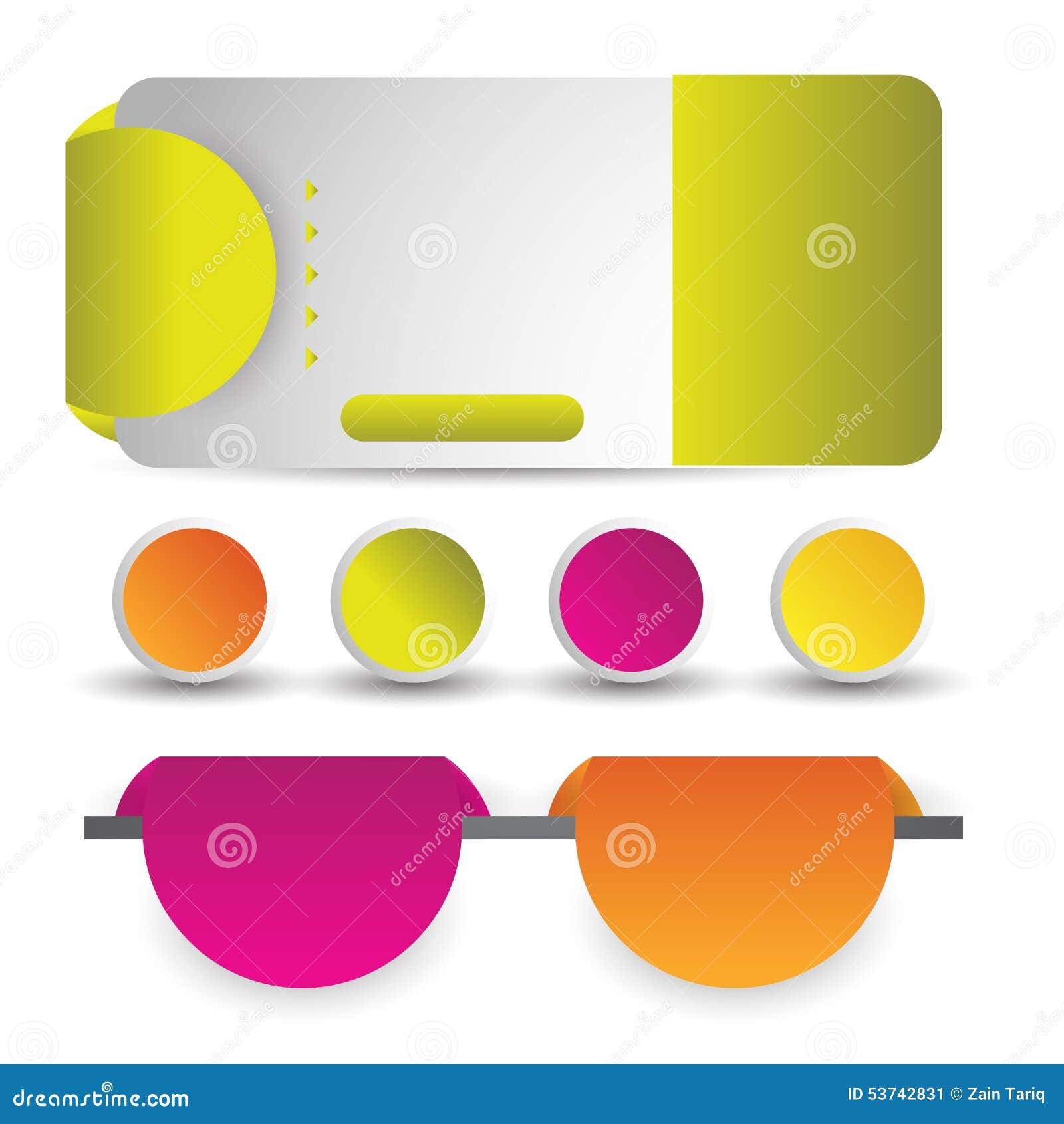 Web Banners,labels,header or Tags for Your Advertisement Stock Vector ...