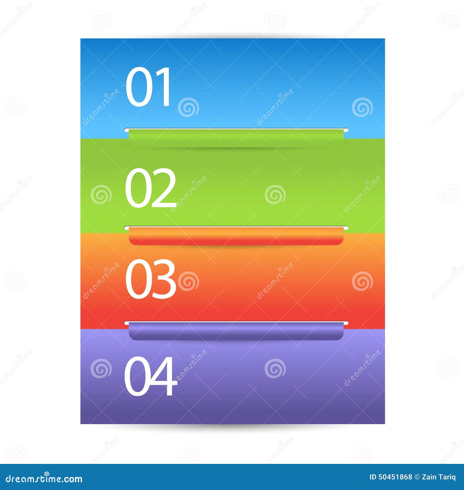 Web banners in numbers.Eps stock vector. Illustration of collection ...