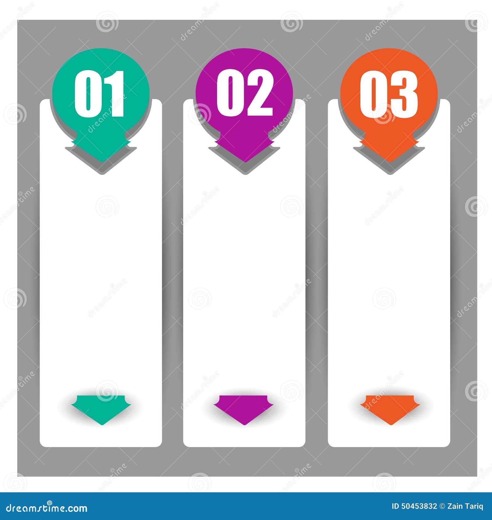 Web banners in numbers.Eps stock vector. Illustration of flyer - 50453832