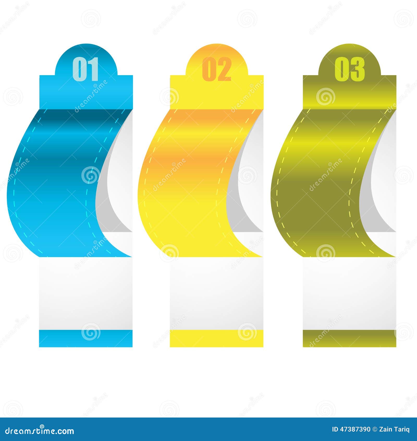 Web banners in numbers stock vector. Illustration of artwork - 47387390