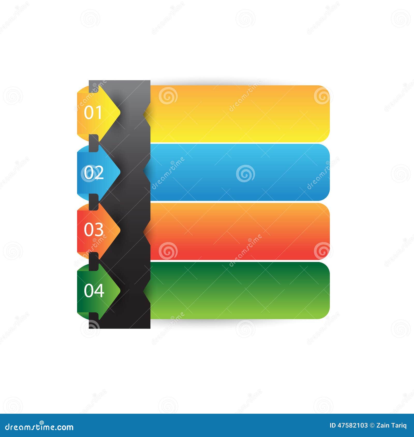 Web banners in numbers stock vector. Illustration of layout - 47582103