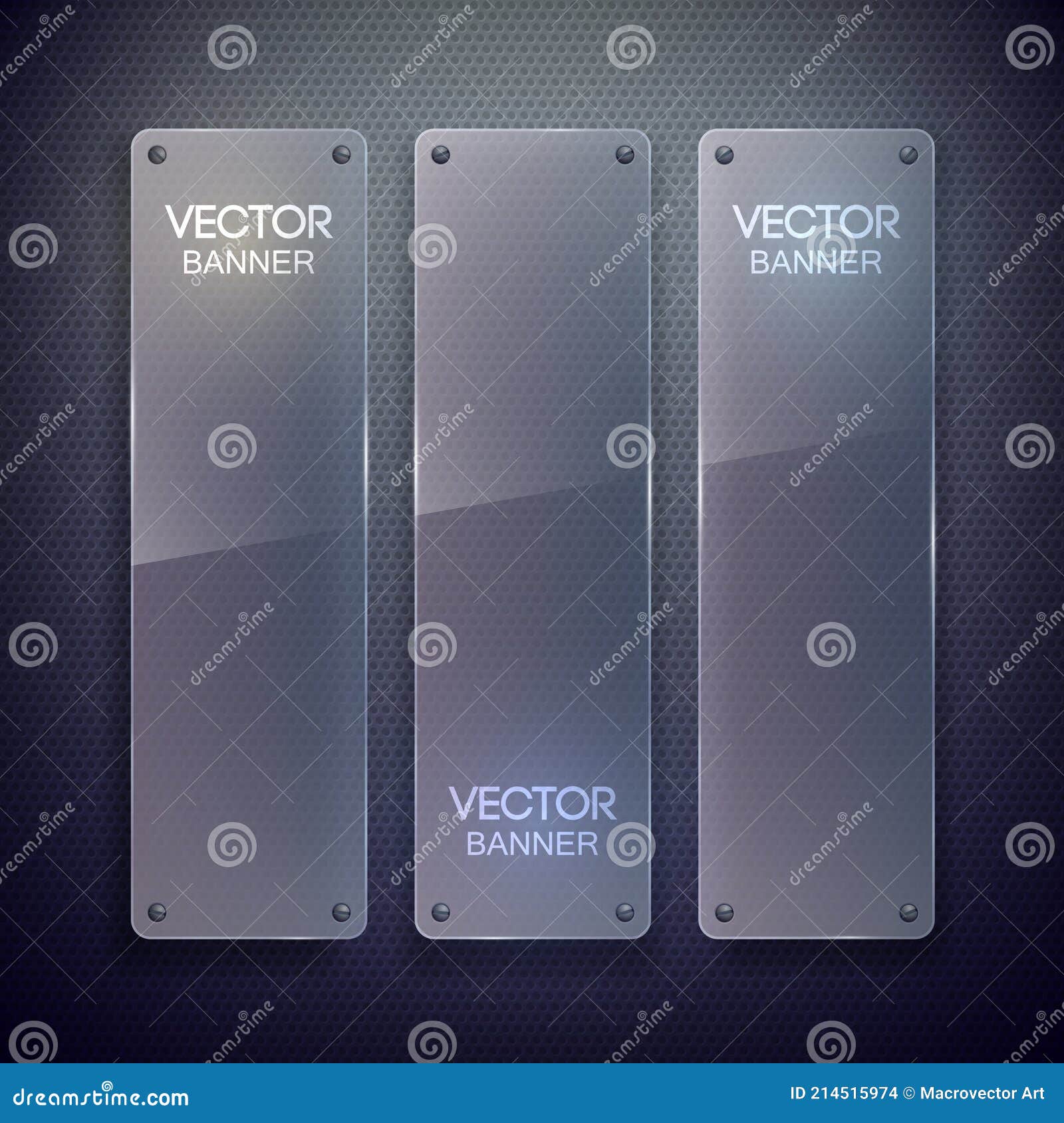 Web Blank Vertical Banners stock vector. Illustration of background ...