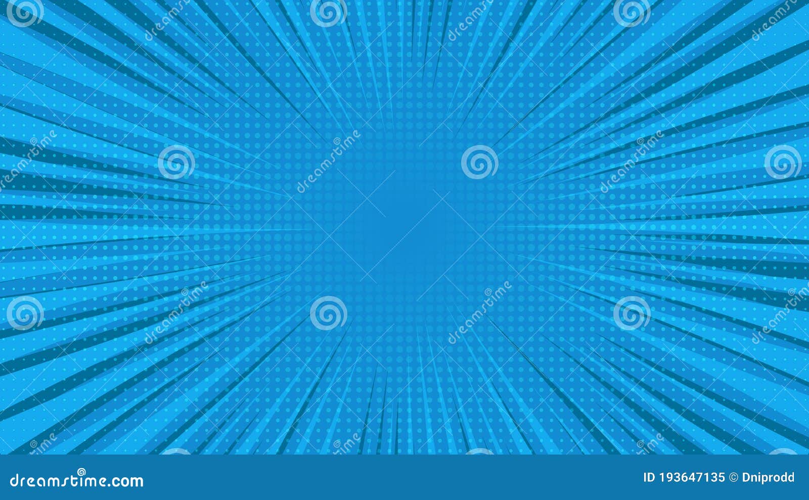 Blue Comic Speed Lines Background Texture Pattern Effect In Cartoon ...