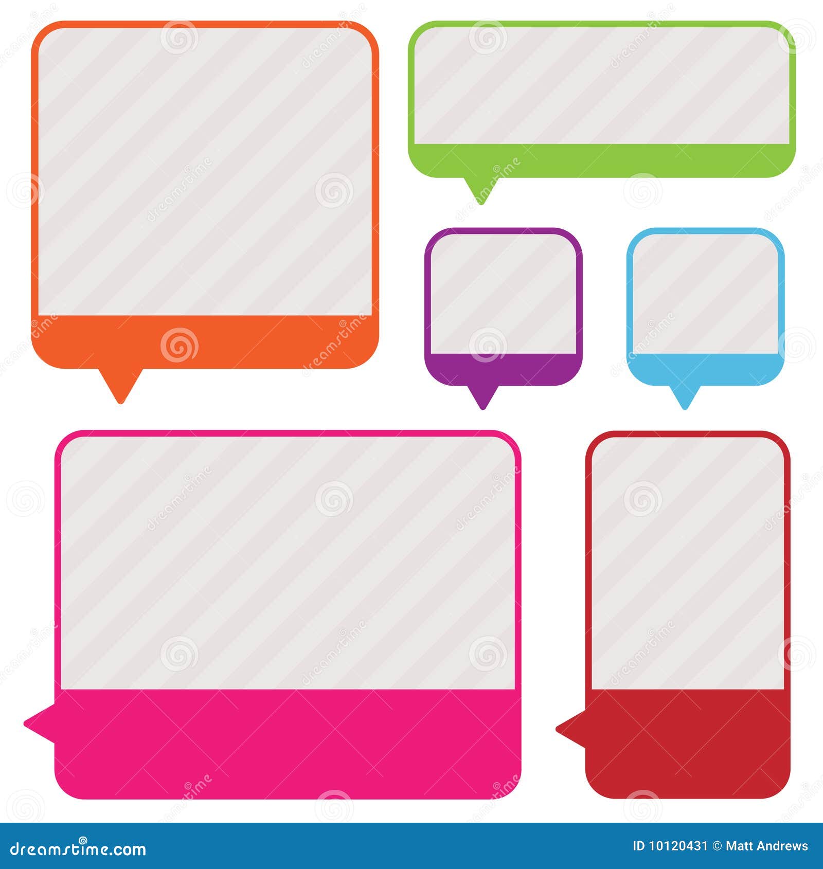 Web boxes stock vector. Illustration of purple, design - 10120431