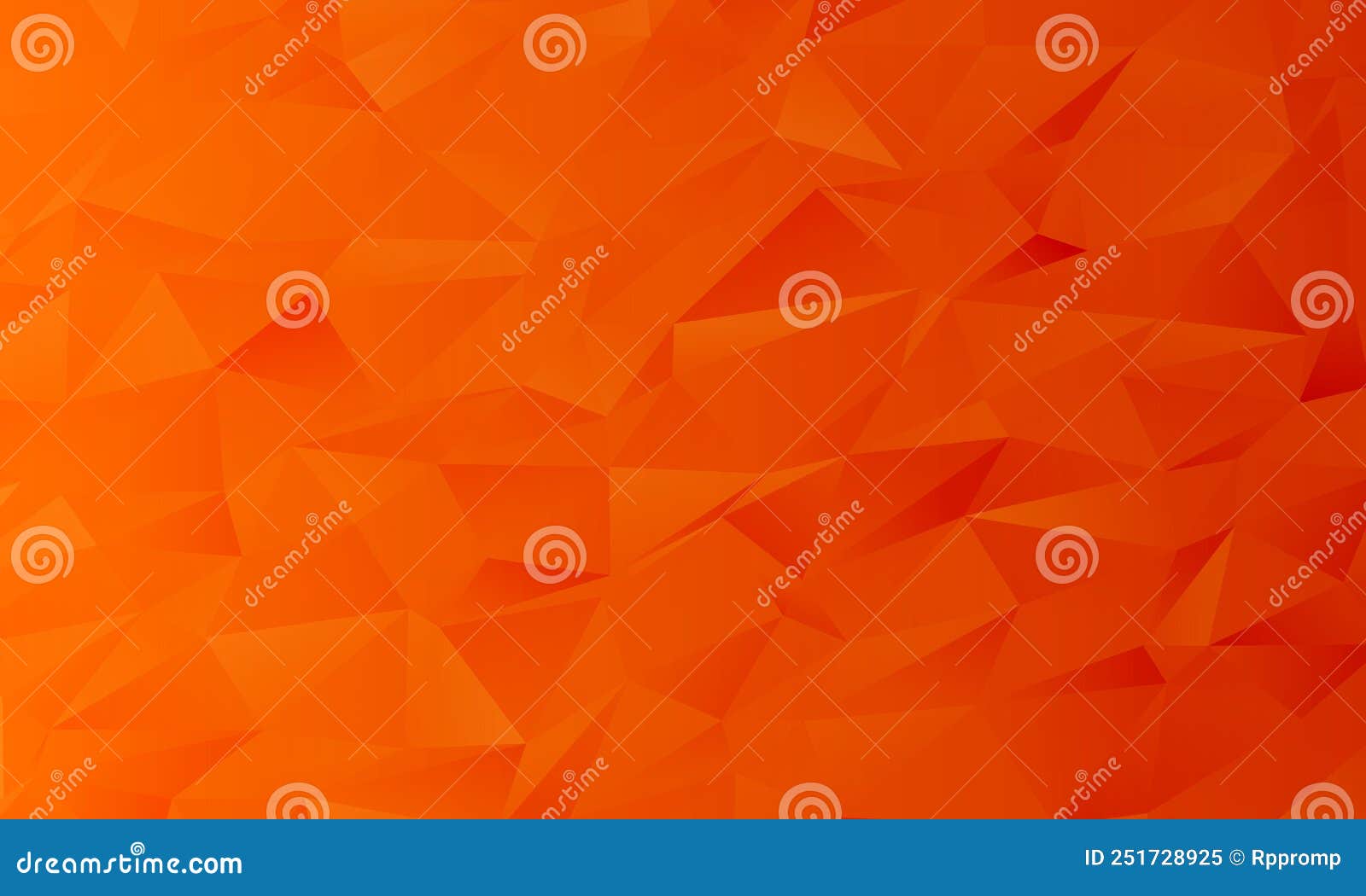 Polygonal Orange Background Stock Vector - Illustration of futuristic ...