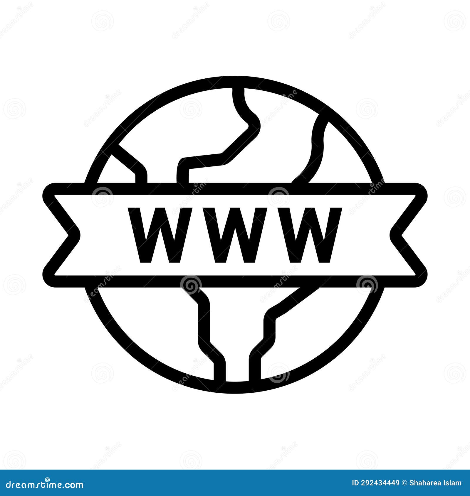 Web Browser icon stock vector. Illustration of symbol - 292434449