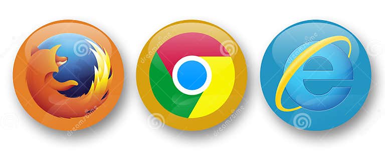 Web browsers editorial stock image. Illustration of editorial - 42164134