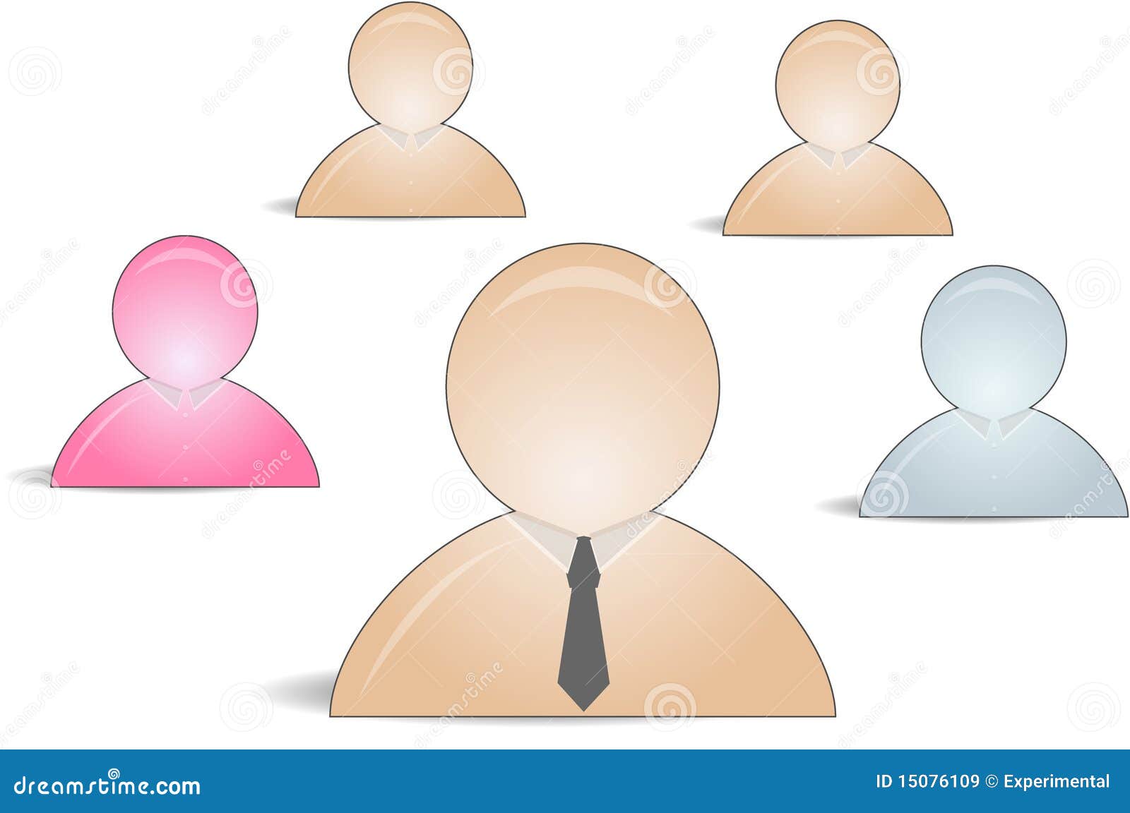 Web buddy icons as a group stock vector. Illustration of business ...