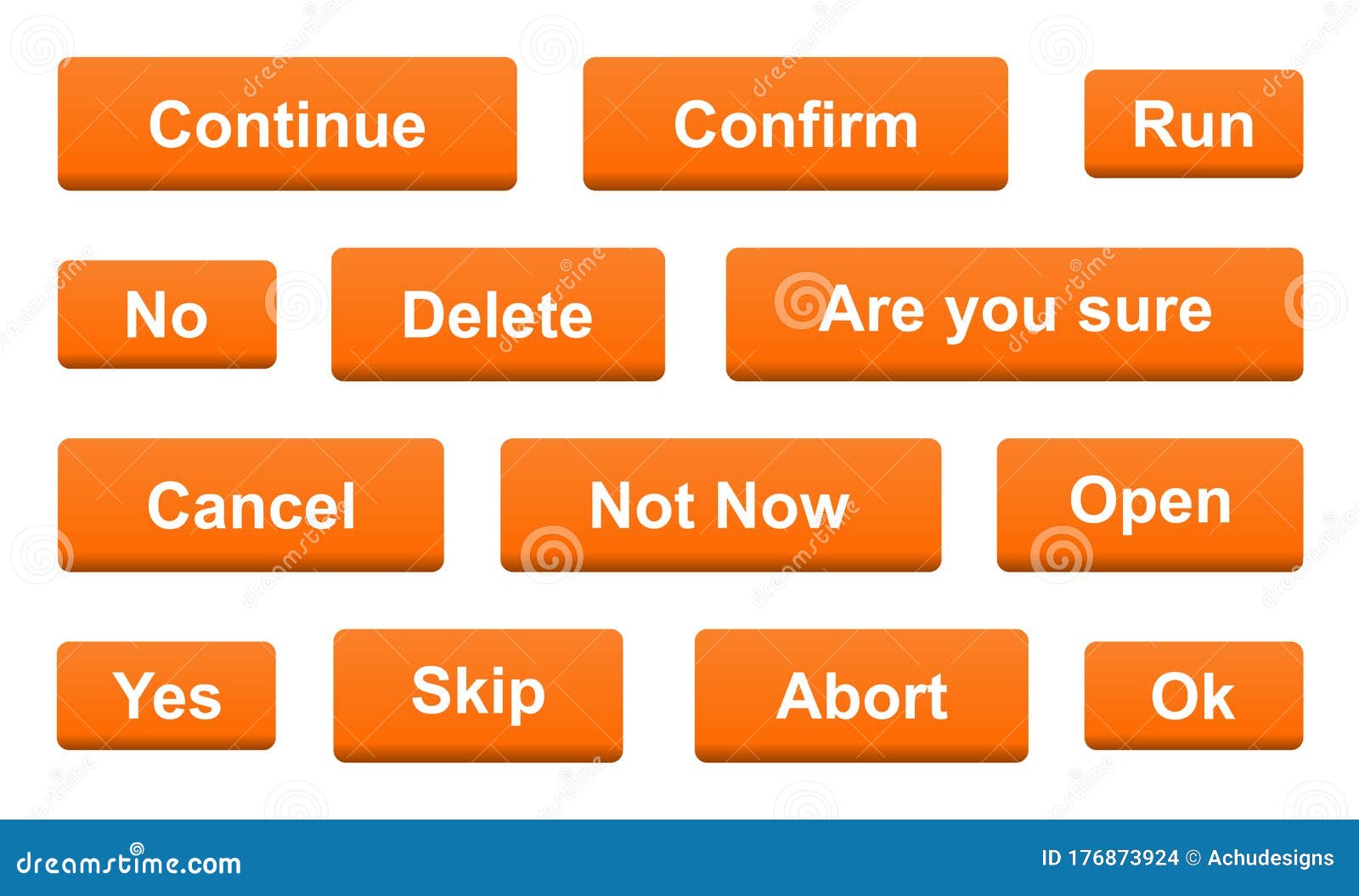 Abort And Continue As A Choice - Pictured As Words Abort, Continue On ...