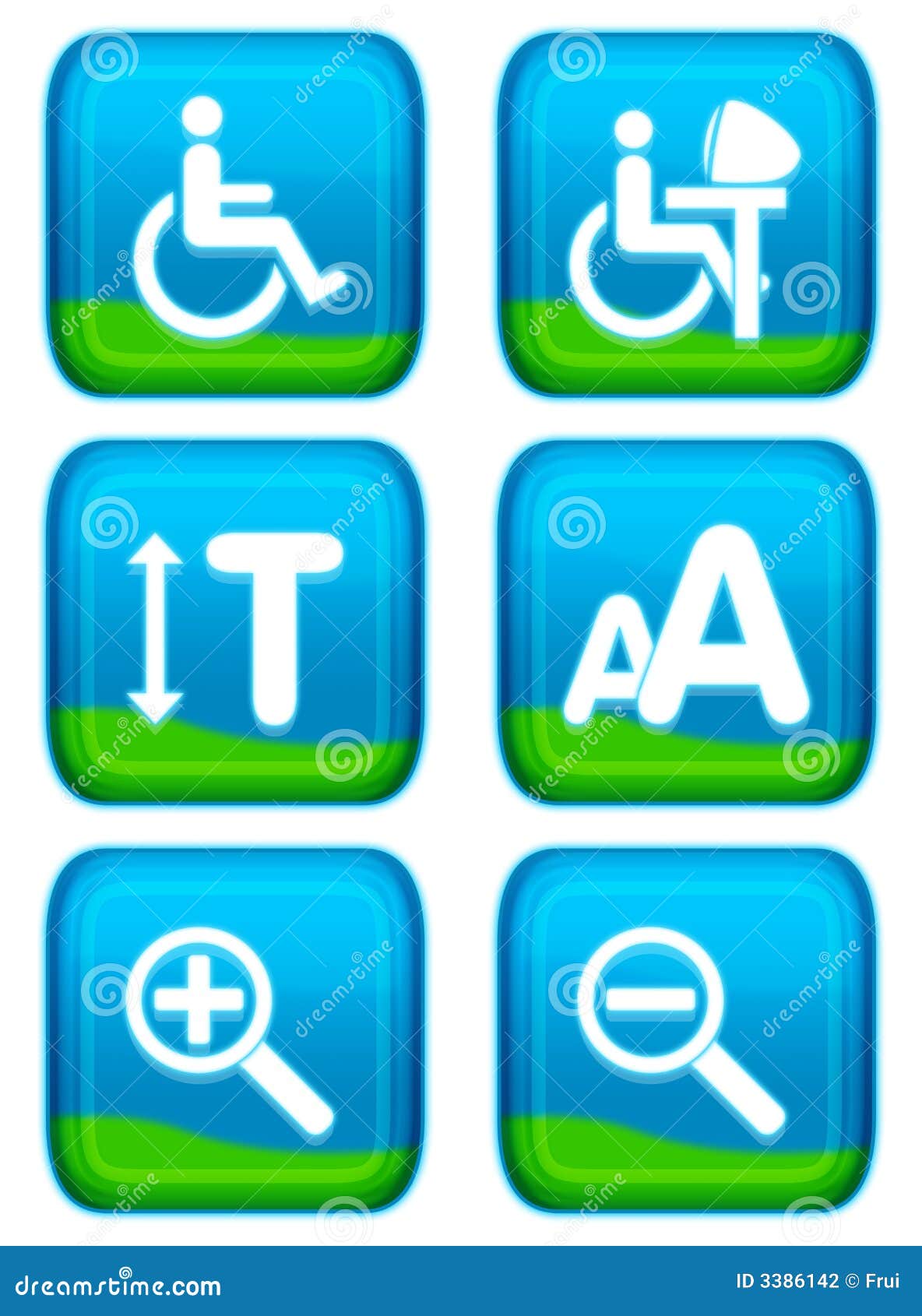 Web button - aid set stock illustration. Illustration of computer - 3386142