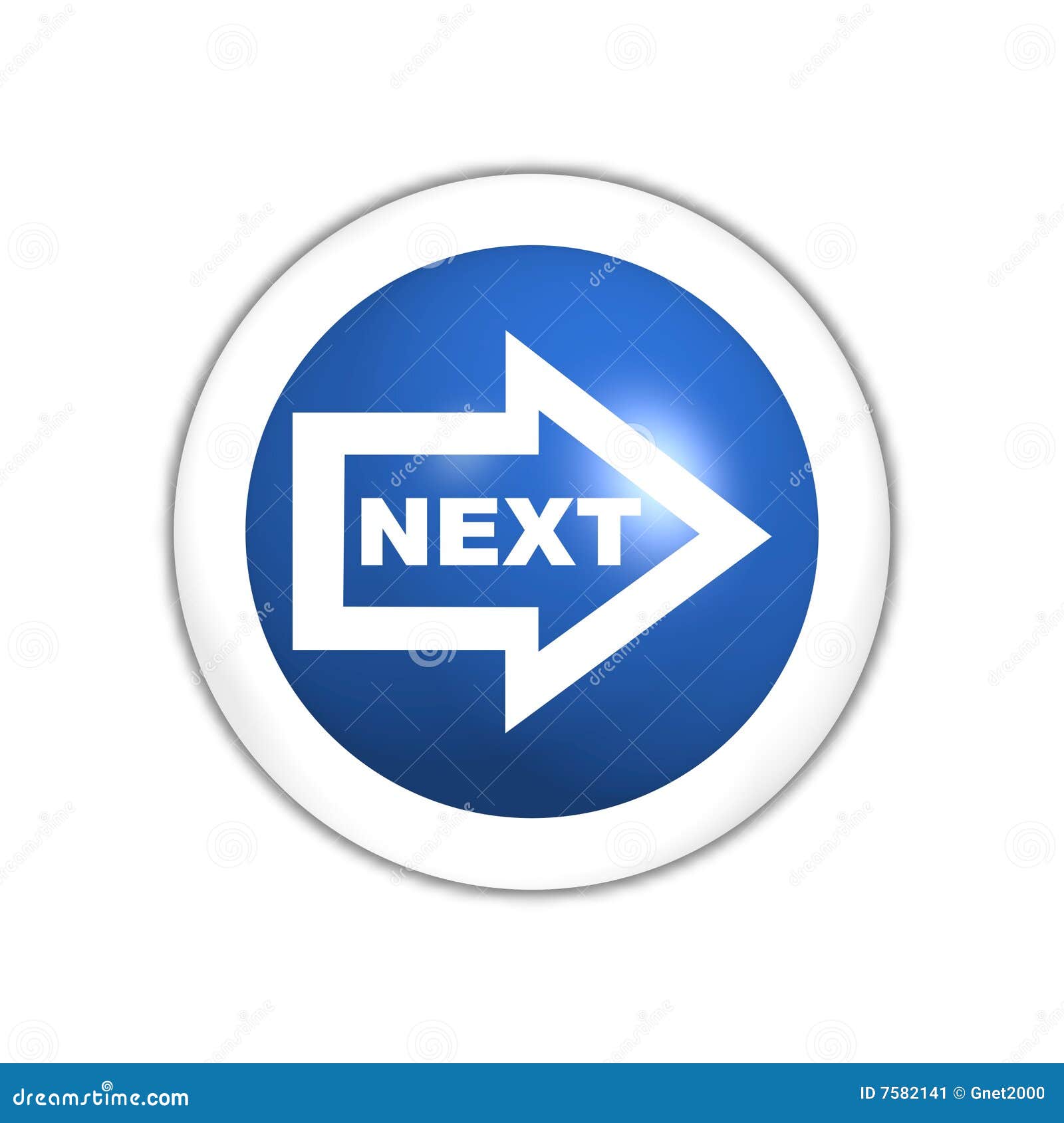 Web button - arrow stock illustration. Illustration of design - 7582141