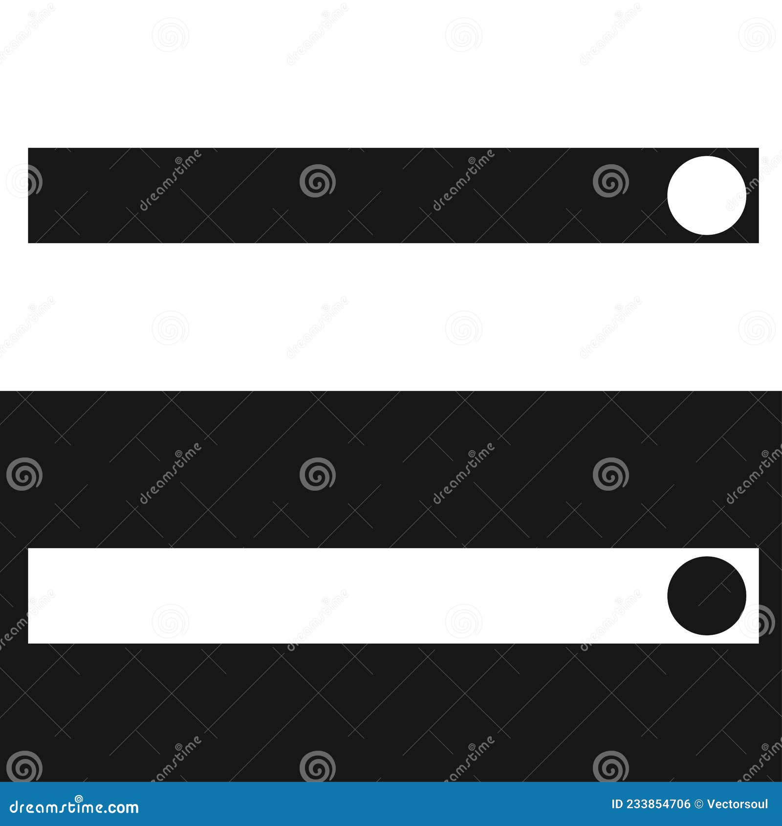 Web Button, Banner, Plaque, Bar Design Element for Your Text Message ...