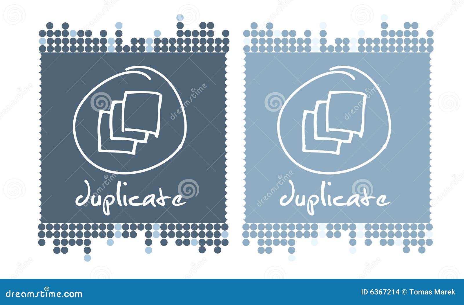 Web button - duplicate stock illustration. Illustration of internet ...