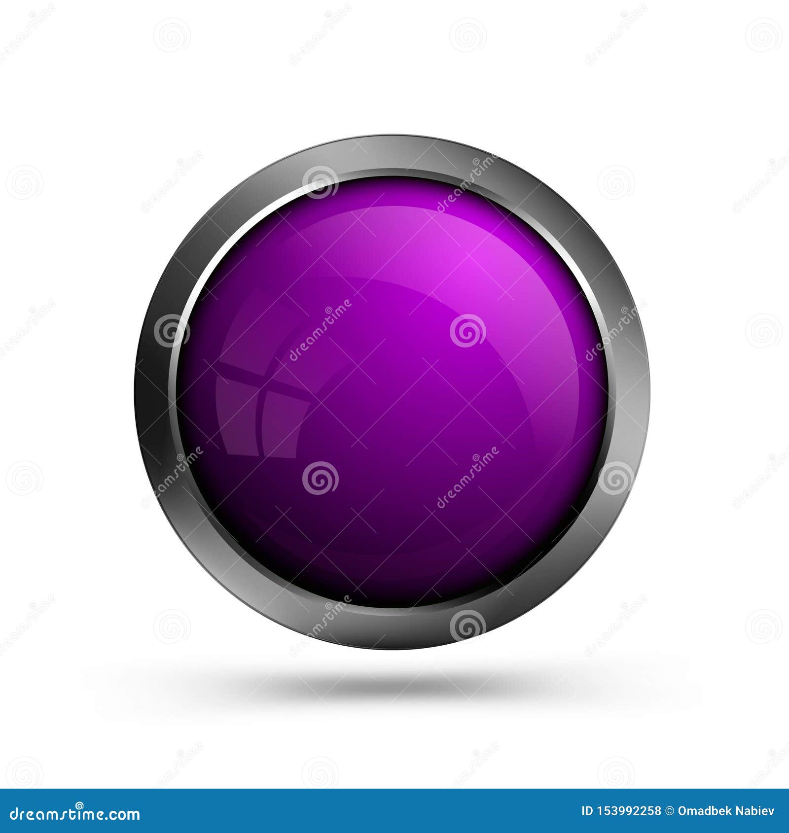 Web button is purple. stock vector. Illustration of interface - 153992258