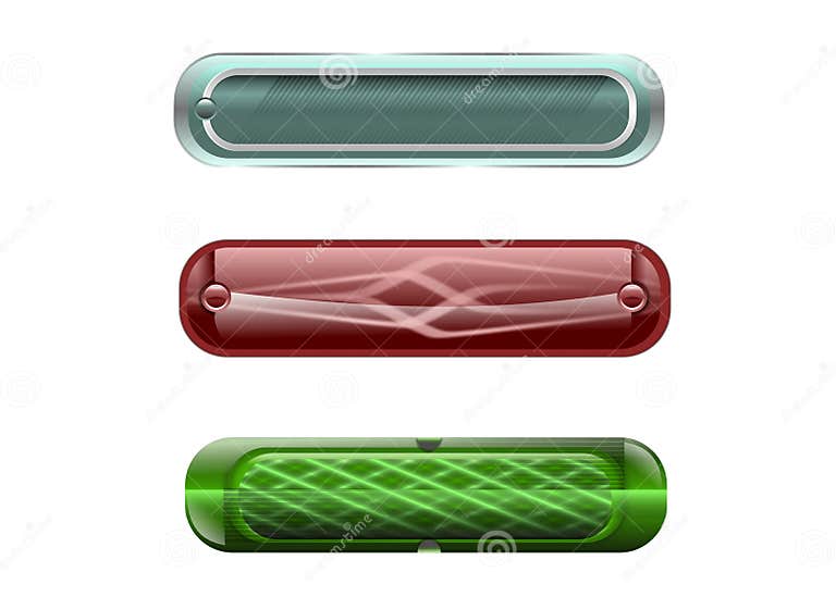 Web buttons stock illustration. Illustration of vectors - 14226082