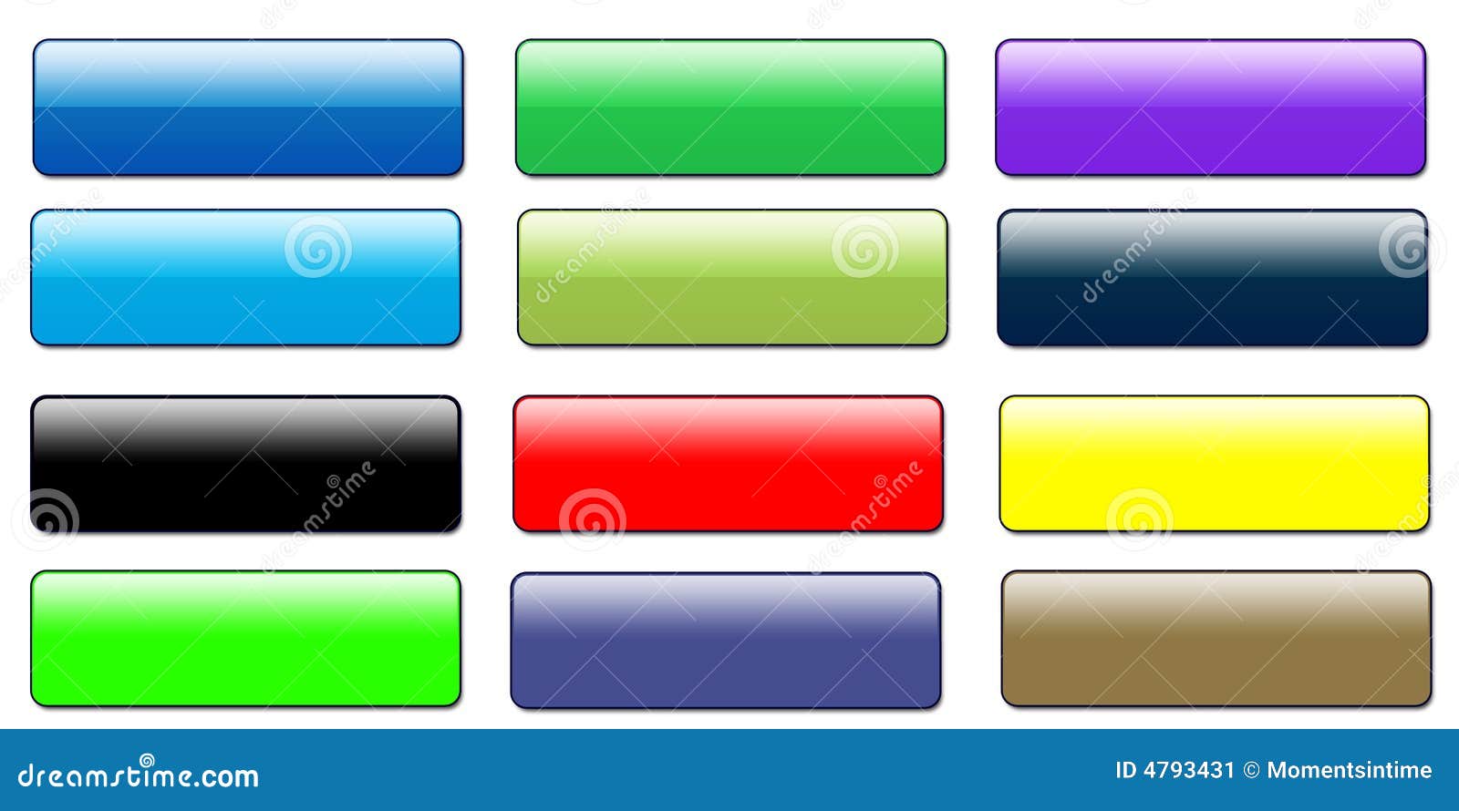 Web Buttons stock illustration. Illustration of aquabutton - 4793431