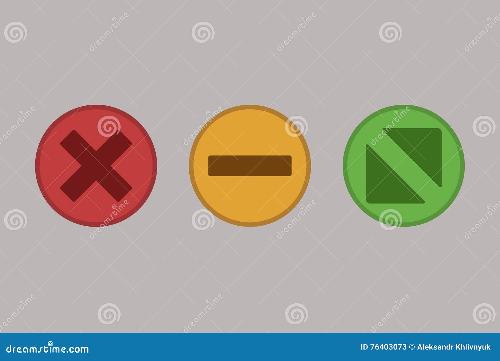 Expand Button Icon On White Background. Simple Element Illustration ...