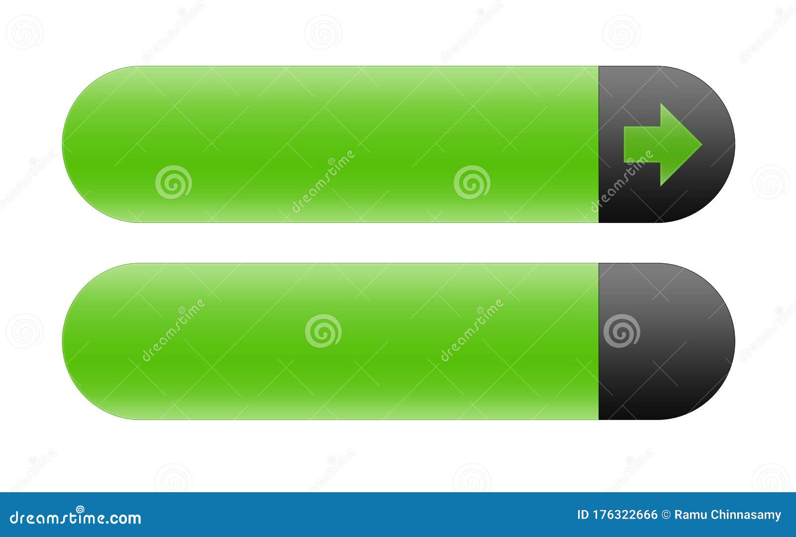 Web buttons plain empty stock illustration. Illustration of navigate ...