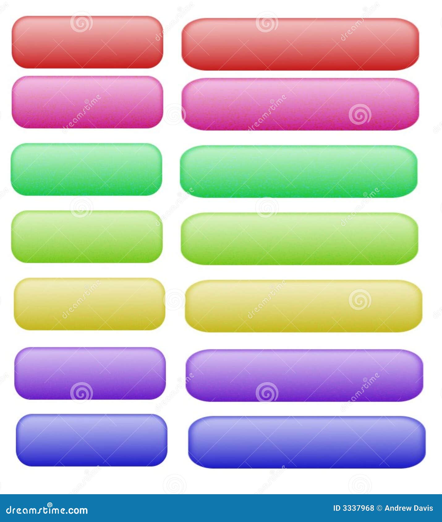 Web buttons on white stock illustration. Illustration of webdesign ...