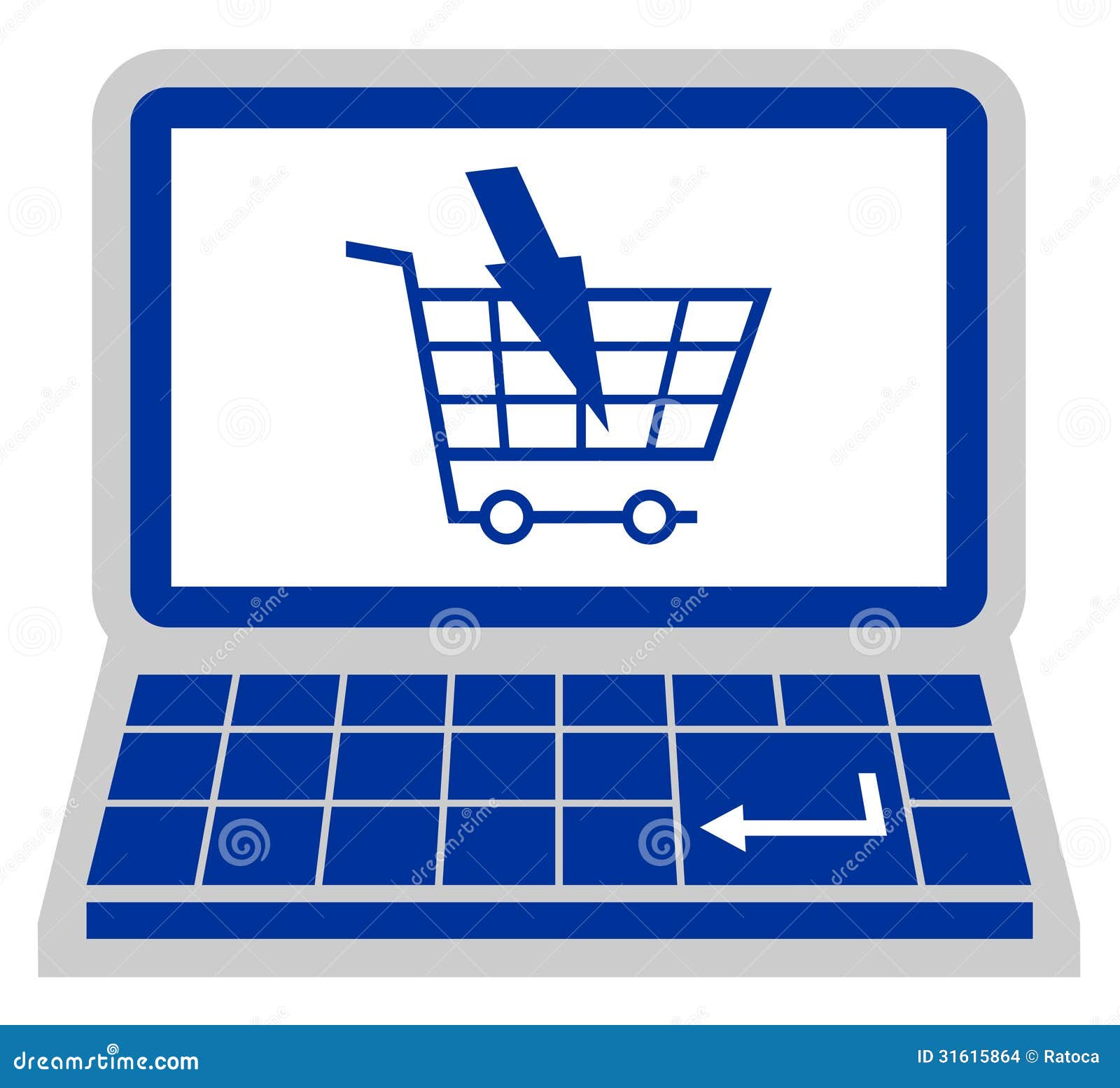 Web buy stock vector. Illustration of mouse, sale, catalog - 31615864