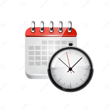 Web calendar. stock vector. Illustration of chronometer - 47250291