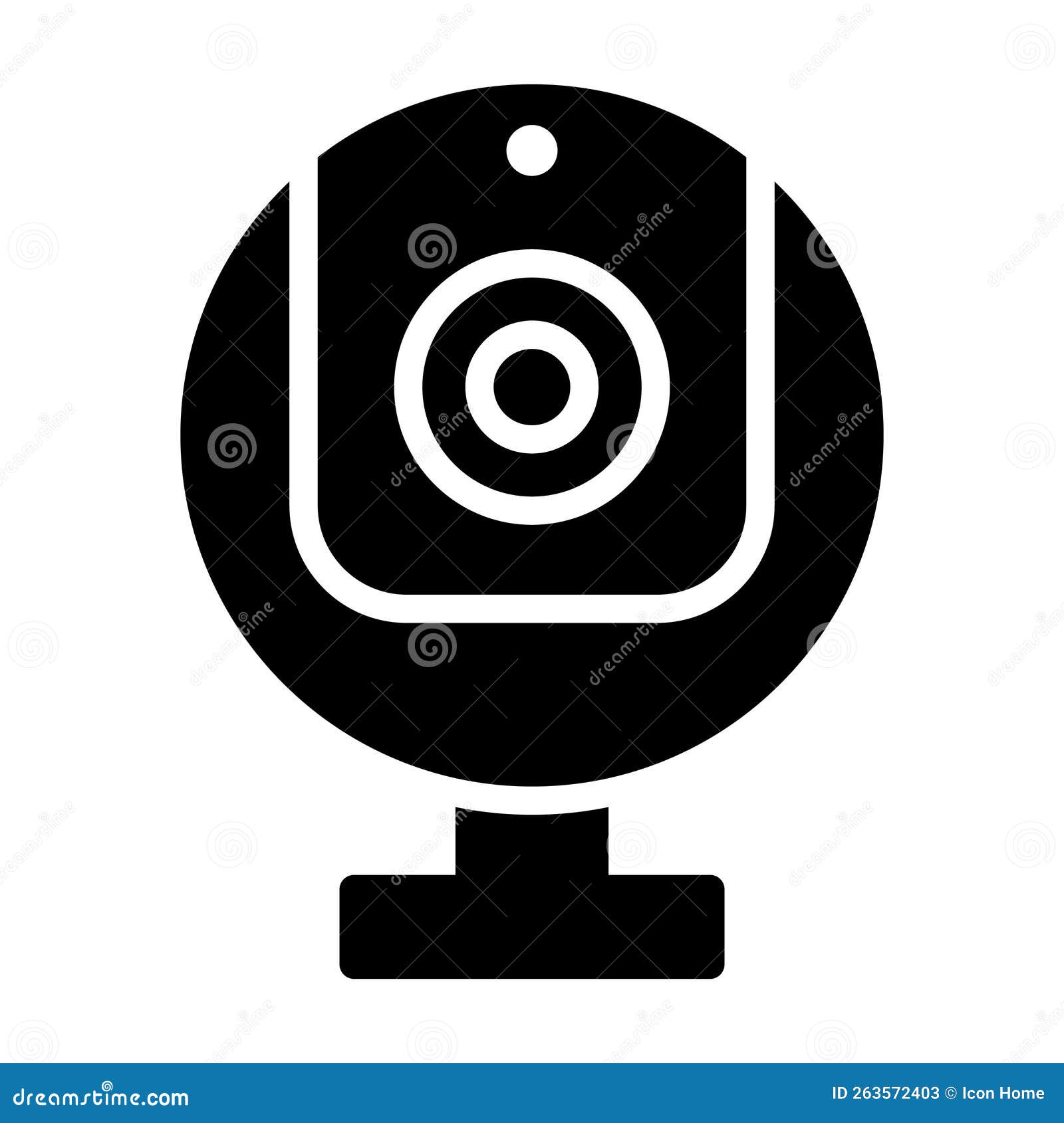 Web Came Icon Modern Illustration Stock Vector - Illustration of webcam ...