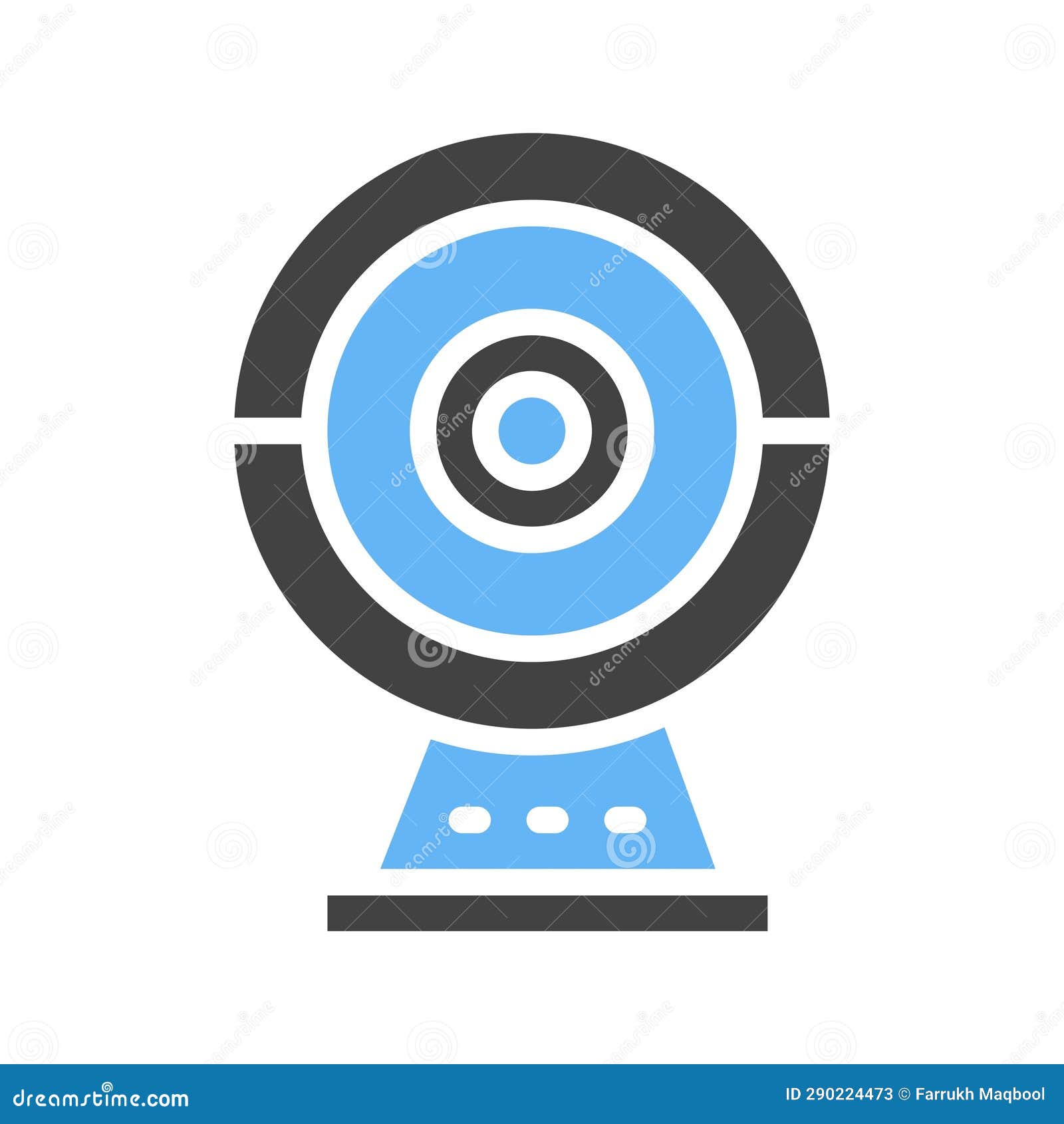 Web Camera Icon Image. stock illustration. Illustration of design ...
