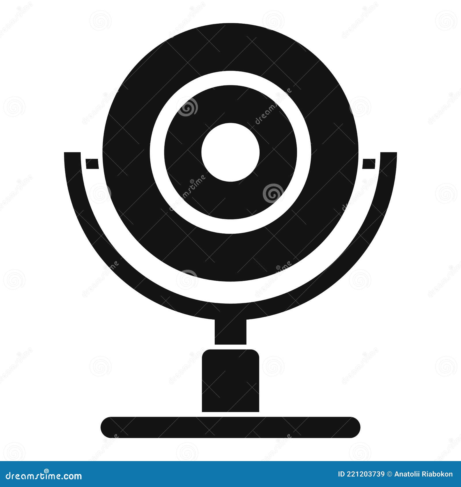 Web Camera Icon, Simple Style Stock Vector - Illustration of network ...