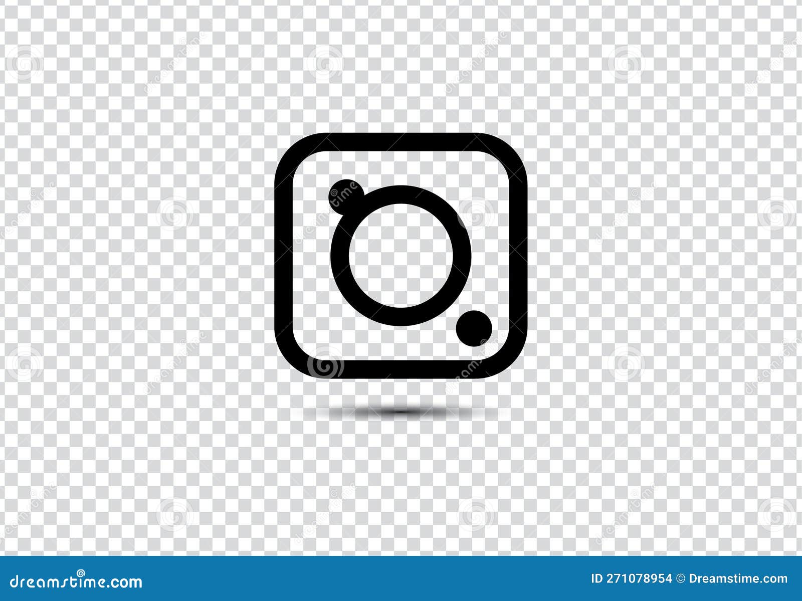 Web camera icon stock vector. Illustration of transparency - 271078954