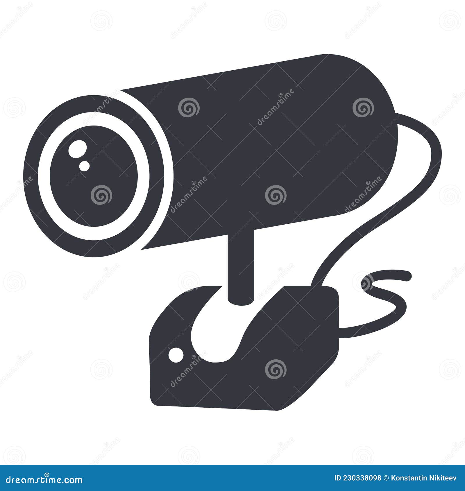 Web Camera Icon. Vector Basic Webcam Symbol Stock Vector - Illustration ...