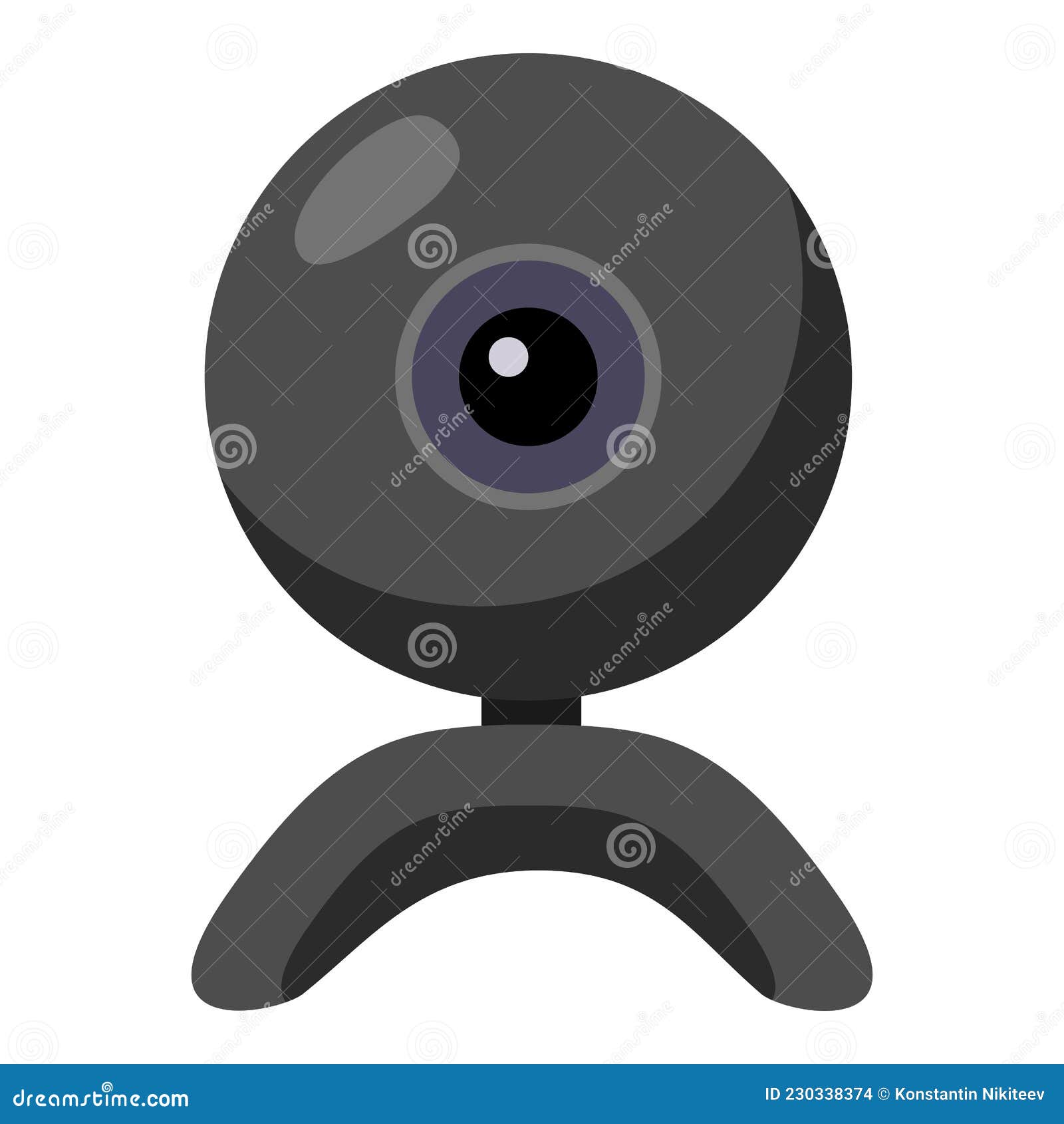 Web Camera Icon. Vector Flat Webcam Symbol Stock Vector - Illustration ...