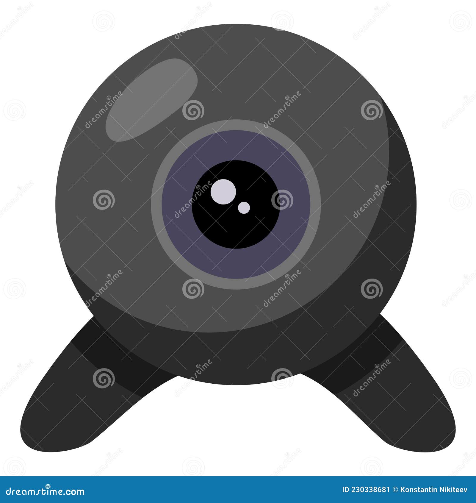 Web Camera Icon. Vector Flat Webcam Symbol Stock Vector - Illustration ...