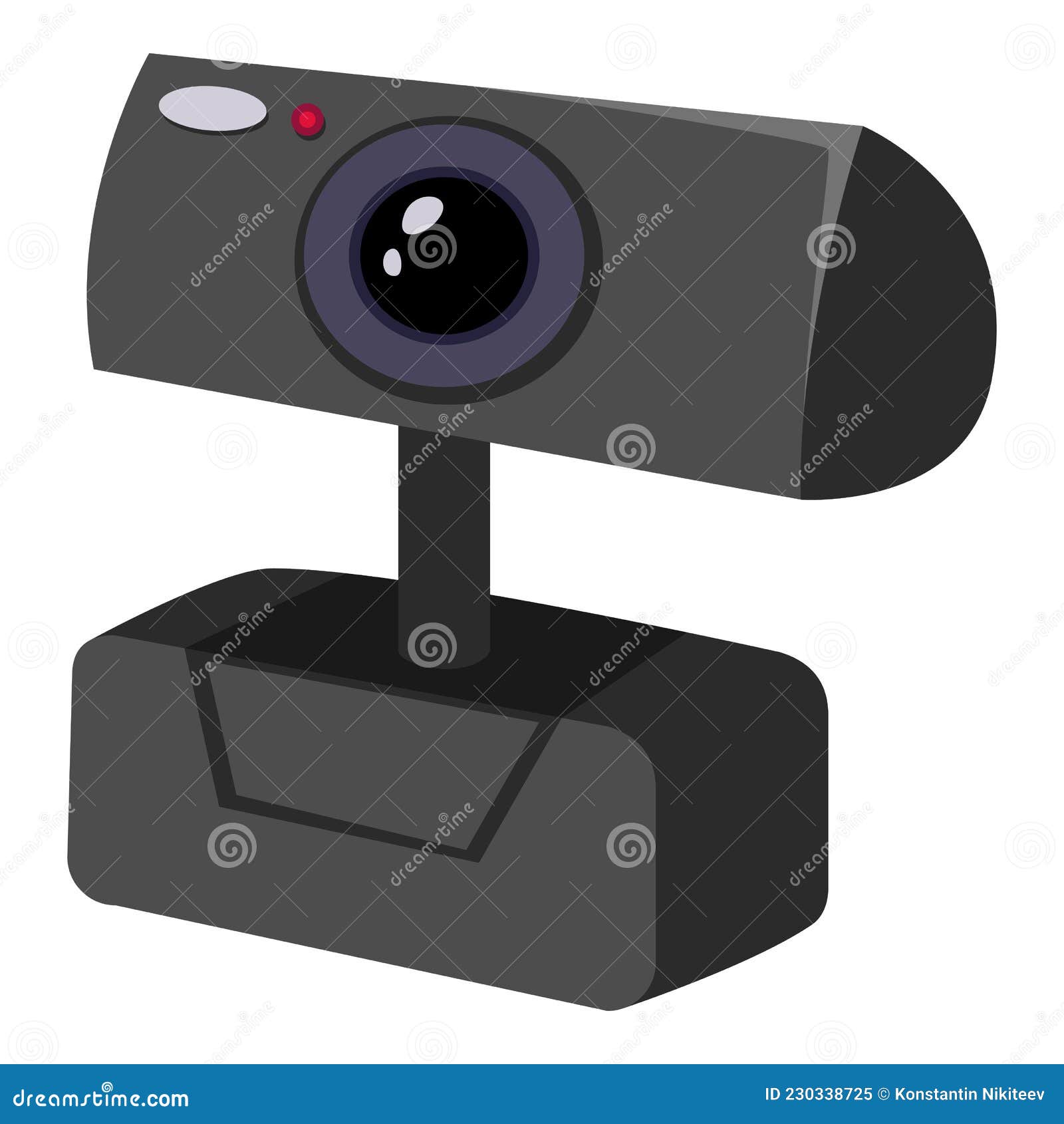 Web Camera Icon. Vector Flat Webcam Symbol Stock Vector - Illustration ...