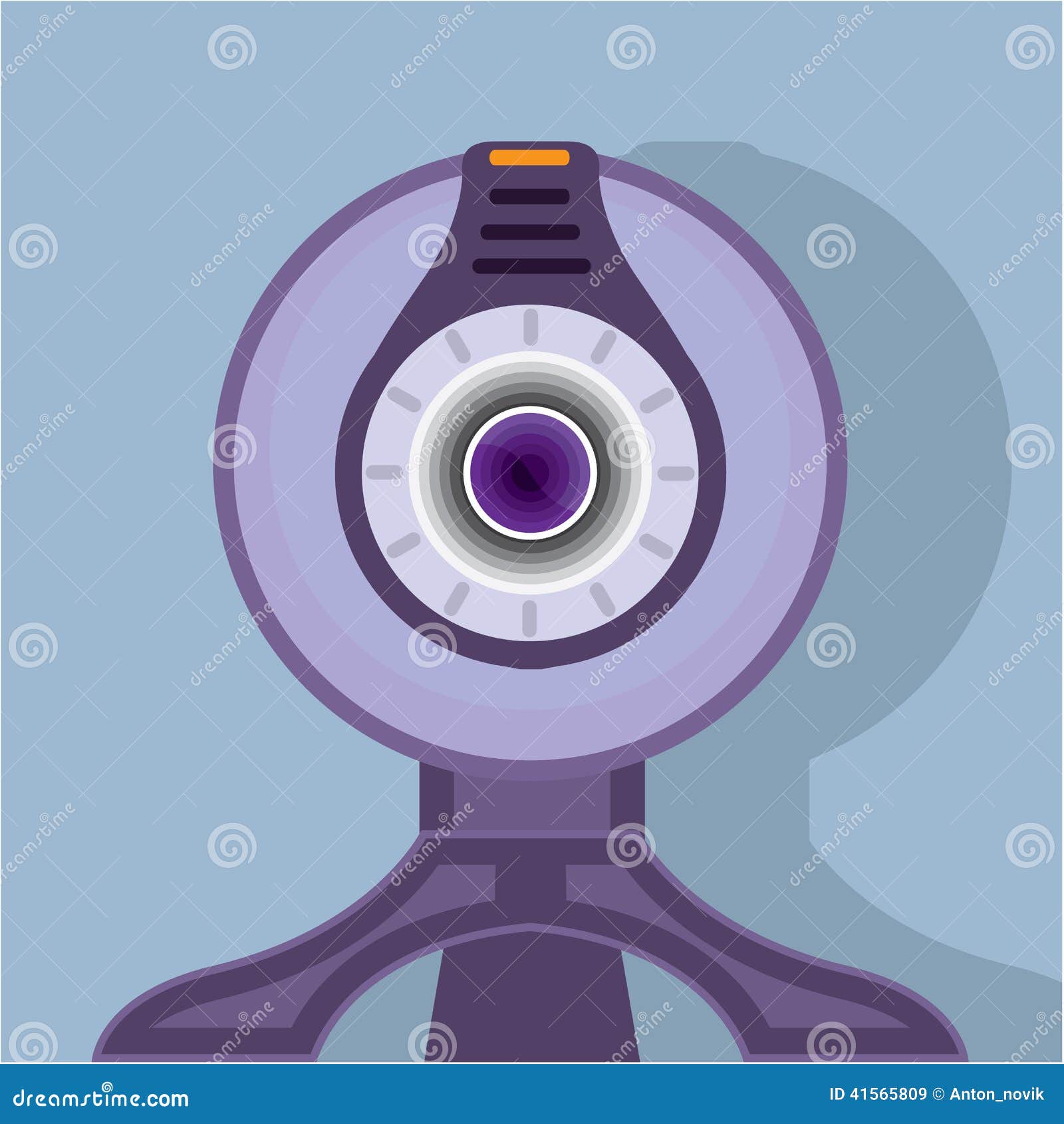 Web Camera stock vector. Illustration of graphic, vector - 41565809