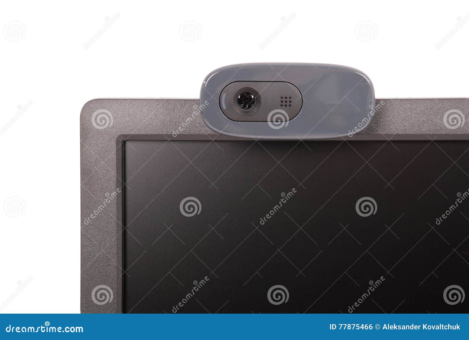 Web Camera Isolated on White Background with Soft Shadow Stock Photo ...
