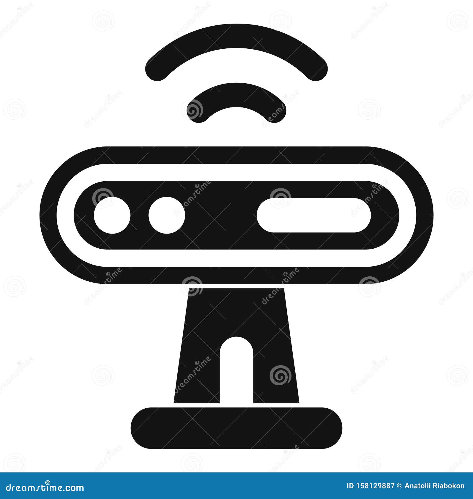 Web Camera Sensor Icon, Simple Style Stock Vector - Illustration of ...