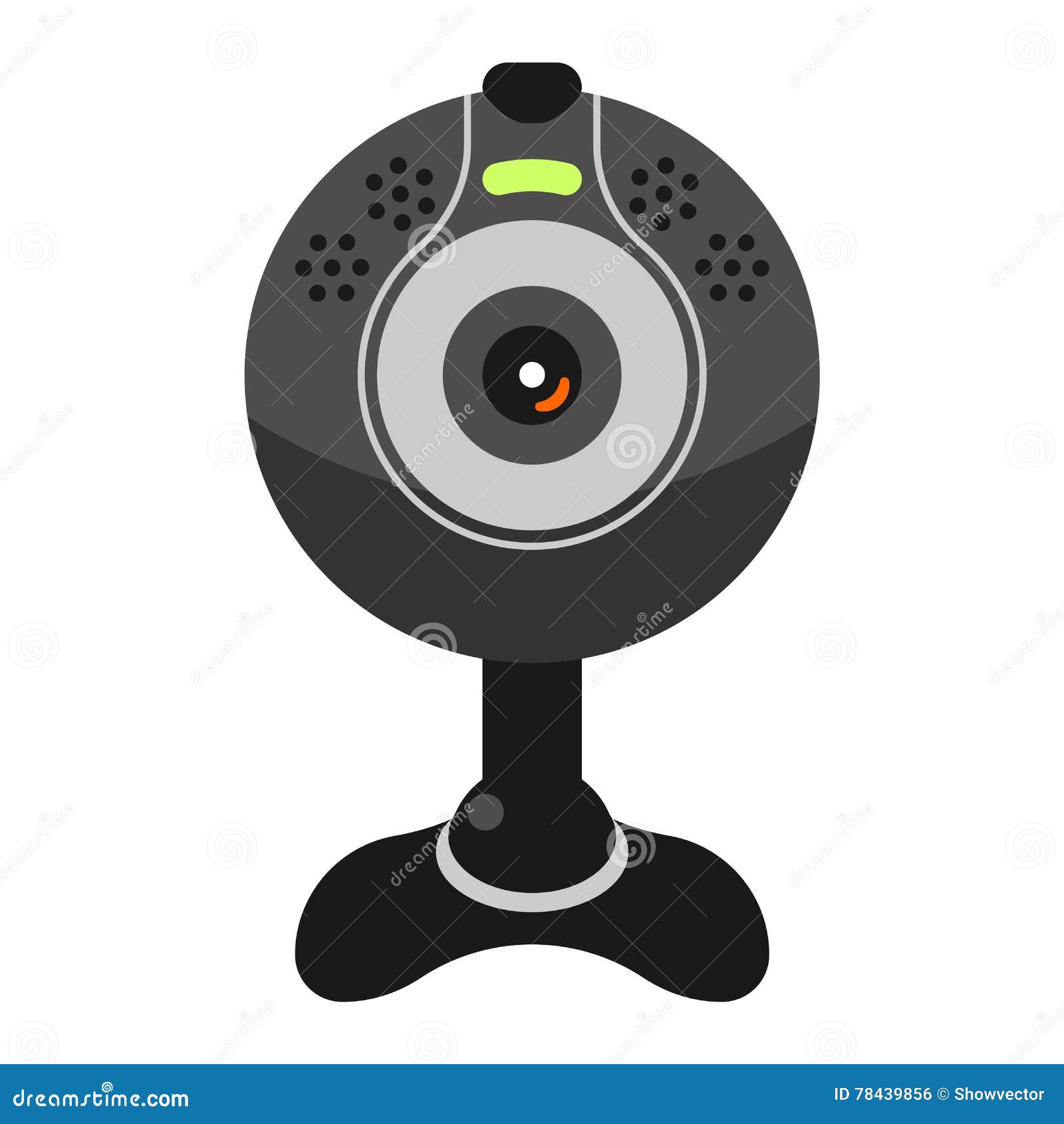 Web Camera Vector Illustration Icon Stock Vector - Illustration of ...