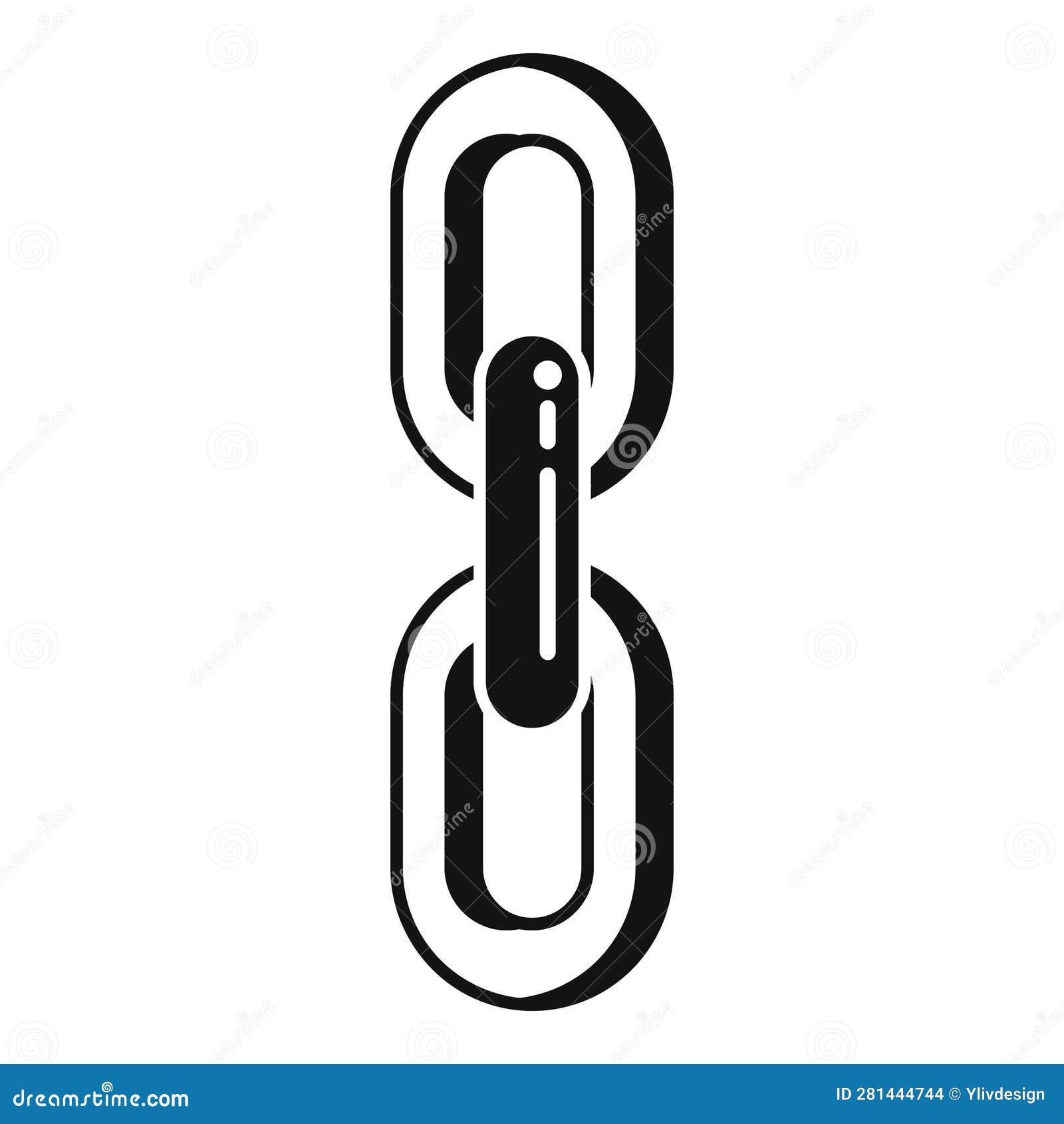 Web Chain Icon Simple Vector. Business System Stock Vector ...