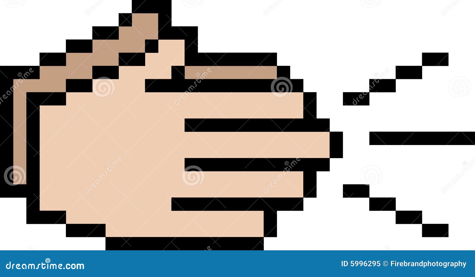 Web clap stock vector. Illustration of internet, fingers - 5996295