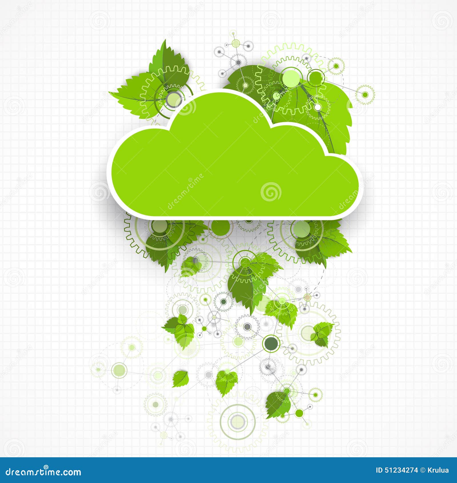 Web cloud banner template. stock vector. Illustration of communication ...