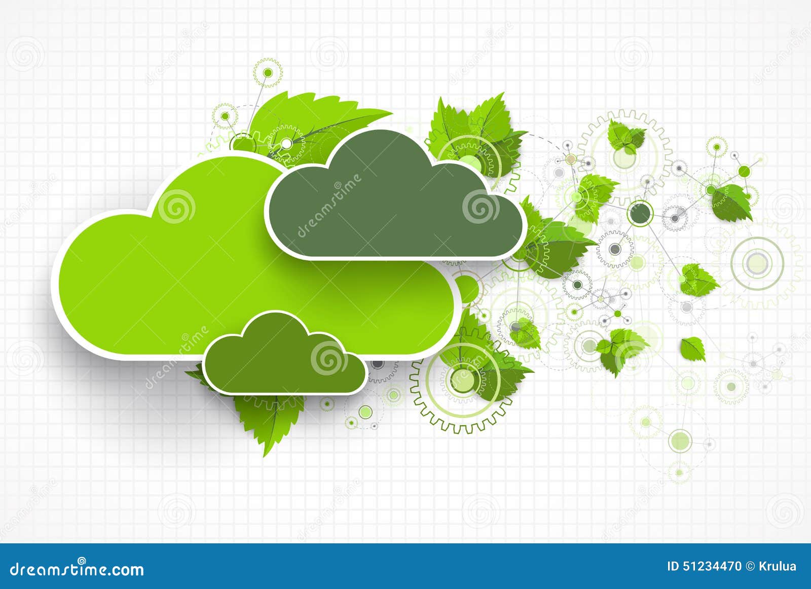 Web cloud banner template. stock vector. Illustration of gradient ...