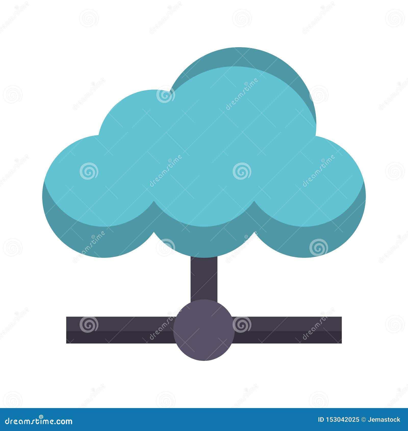 Web Clouds Technology Computer Cartoon Stock Vector - Illustration of ...